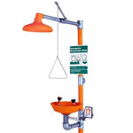 Safety Shower Eyewash Stations | Combination Eyewash & Drench Shower ...