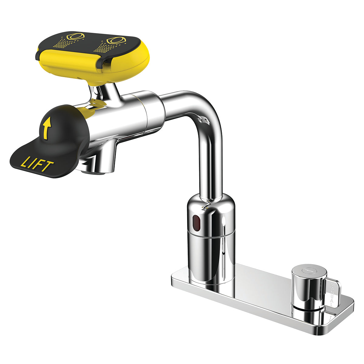 Speakman Eyesaver SEF-18107 Battery Powered Sensor Eyewash Faucet with ...